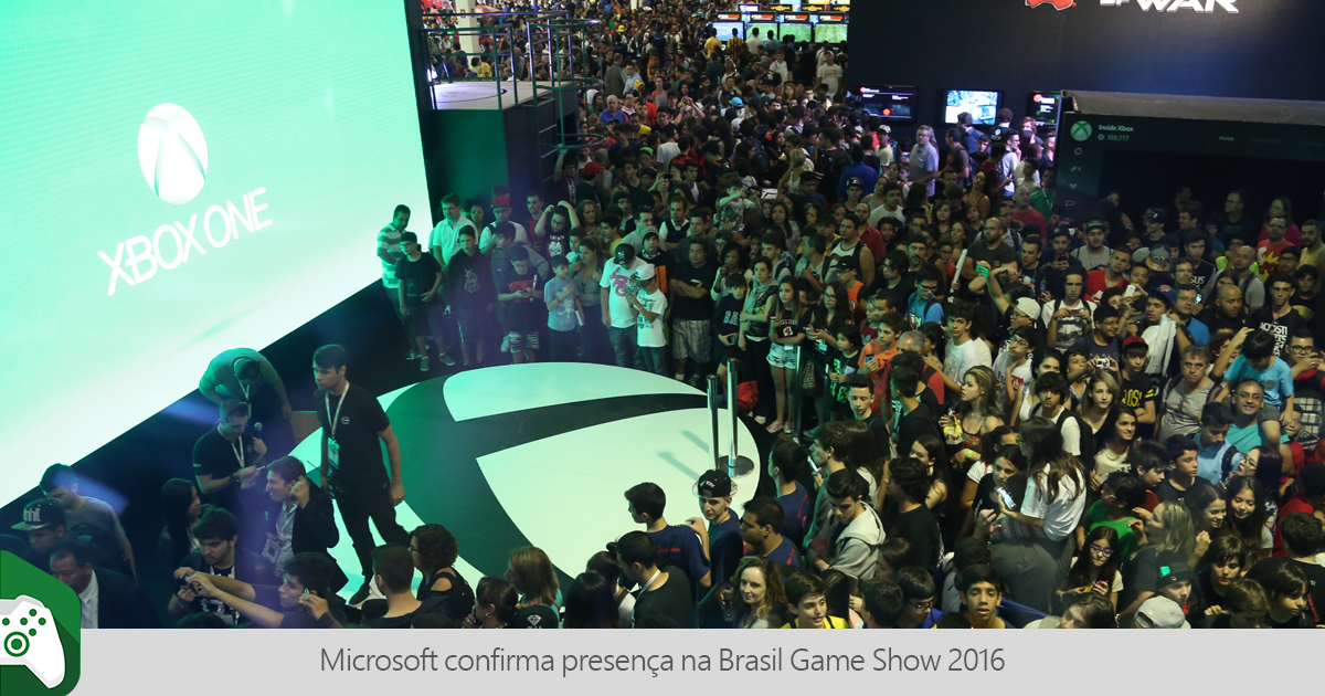 Microsoft confirma presença do Xbox na Brasil Game Show 2016 - Xbox Power