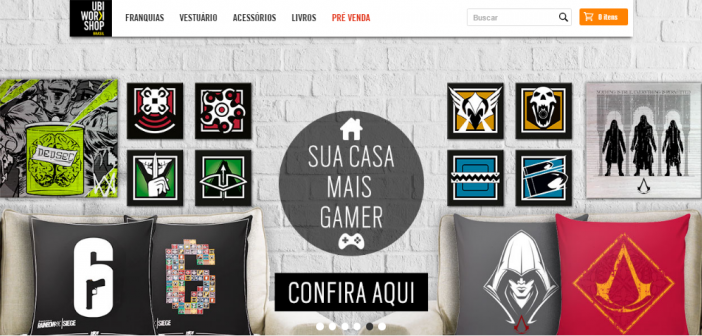 Loja oficial de produtos da Ubisoft chega ao Brasil - Xbox Power