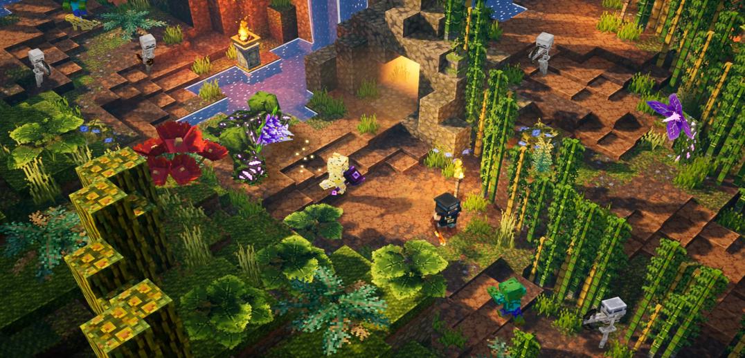 Minecraft Dungeons recebe seu primeiro DLC, Jungle Awakens, em julho ...