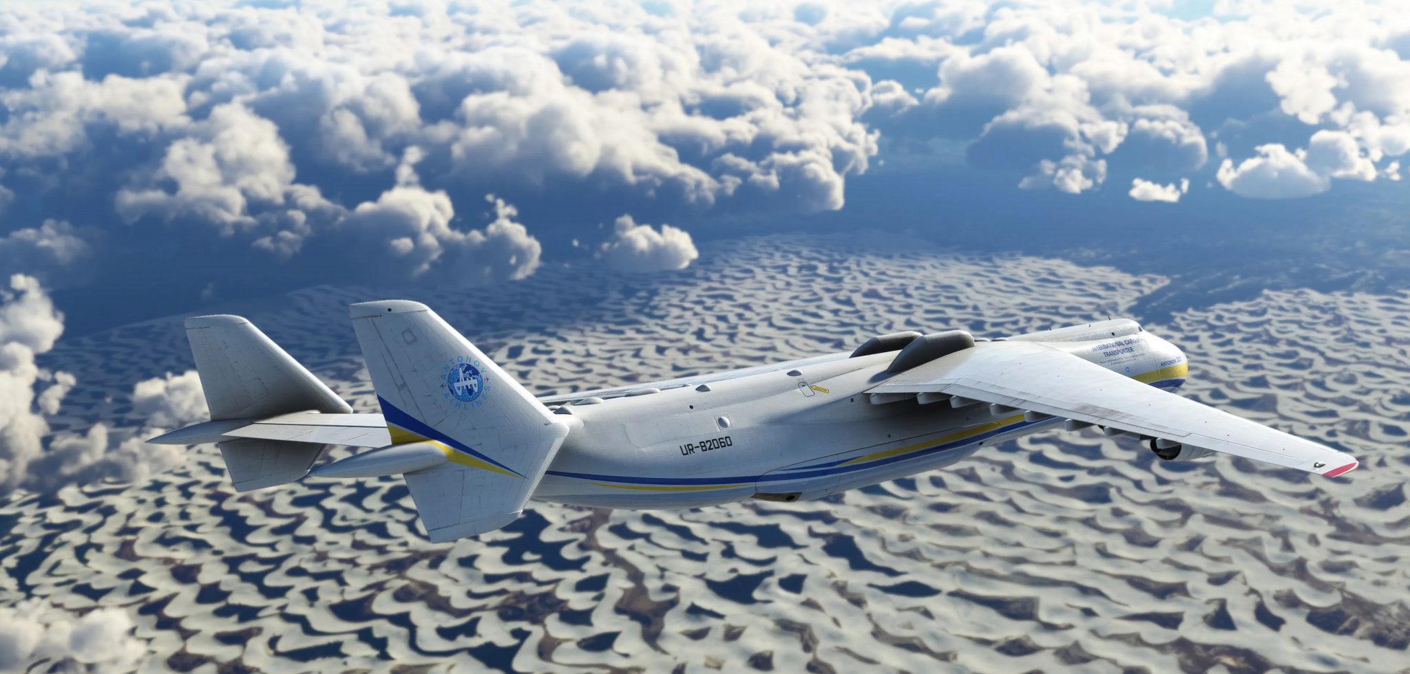 Microsoft Flight Simulator levará o Antonov AN-225 Mriya, a aeronave mais pesada do mundo para o ...