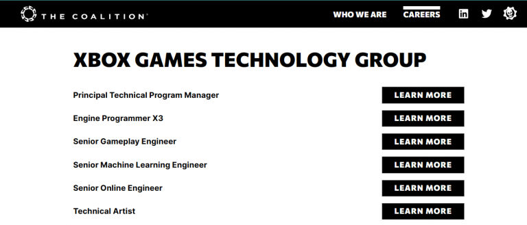 The Coalition lidera nova divisão de tecnologia para a Xbox Game ...