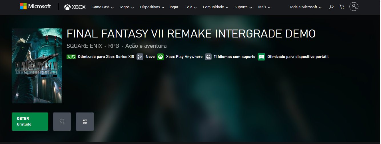 Demo de Final Fantasy VII Remake Intergrade está disponível - Xbox Power