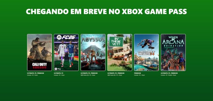 Chegando ao catálogo do Xbox Game Pass — Junho e Julho 2026 - Xbox Power